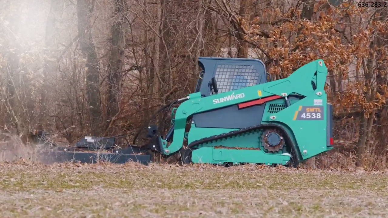 Effortless Clearing: See Sunward SWTL 4538 in Action Against Tough ...